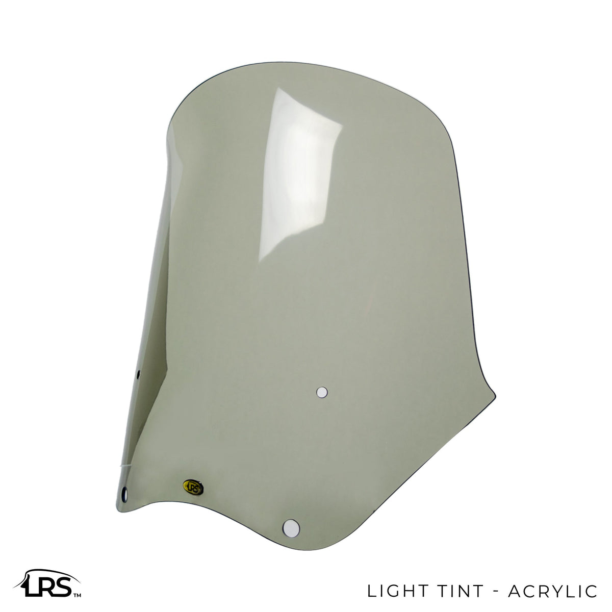 Blemish Falcon - Gold Series Acrylic Recurve Windshield – LONG RIDE SHIELDS