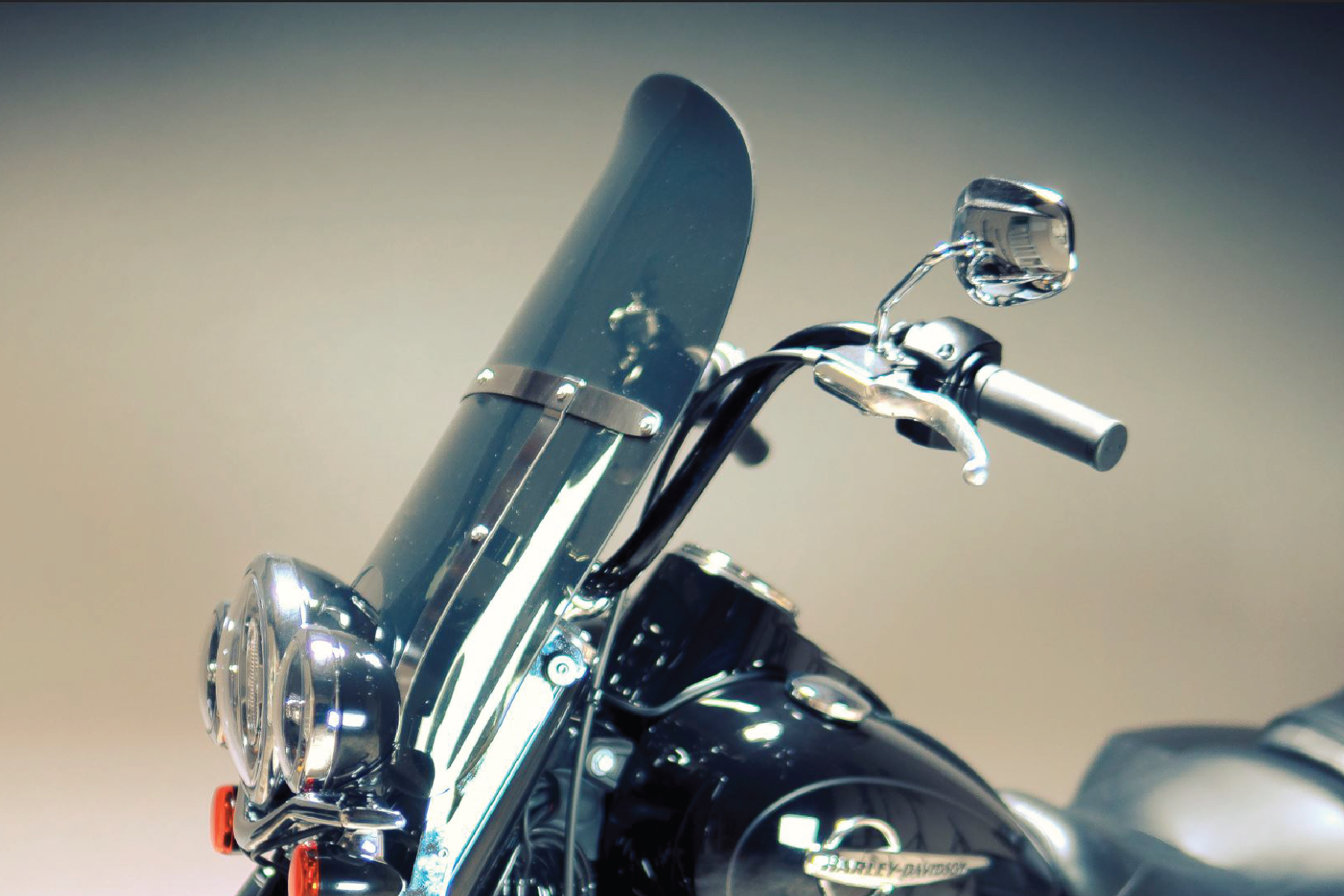 Heritage Windshield for Harley Davidson Heritage Classic and Softails ...