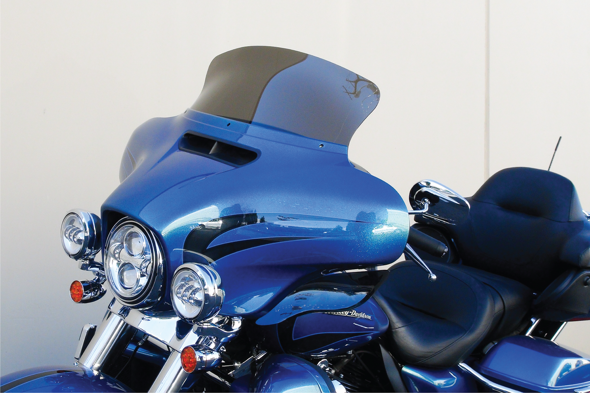 Ultra Wide (Elite Series) Recurve Windhsield for Harley Davidson – LONG ...