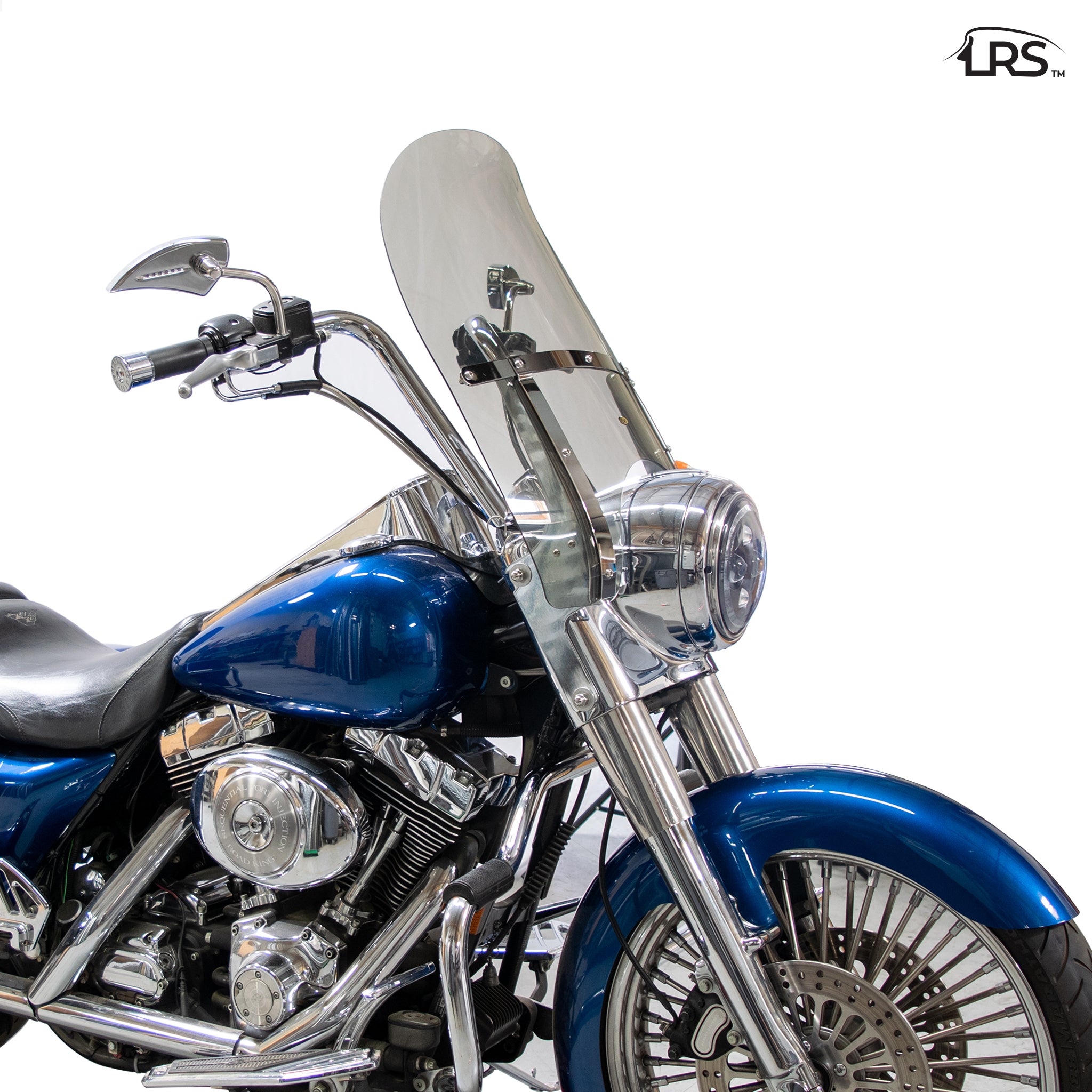 LRS Recurve Road King Windshield for Harley Davidson Road King Models ...
